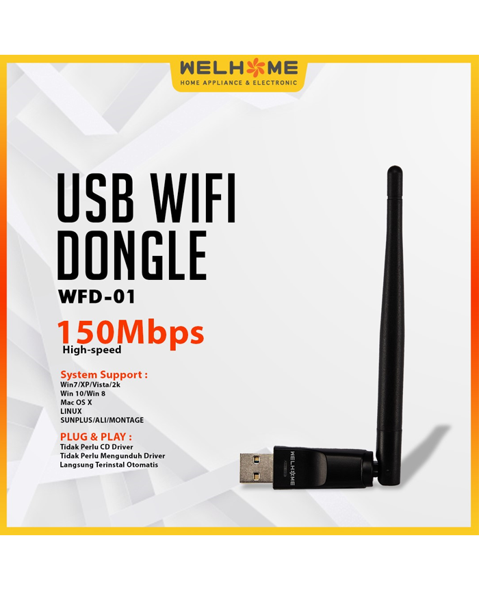USB Drive Wifi Dongle WELHOME WFD 01 - WELHOME