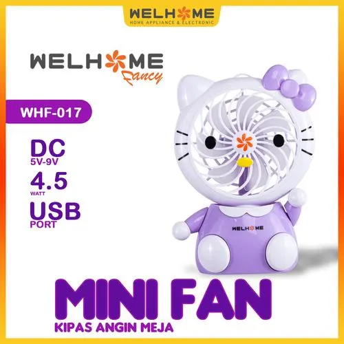 Welhome Kipas Angin Mini Karakter WHF-017 - WELHOME